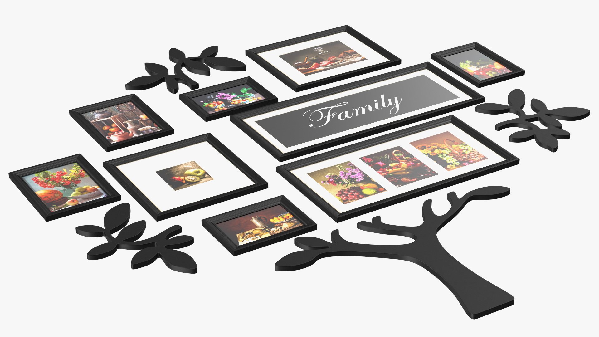 3D Family Tree Frames - TurboSquid 1859287