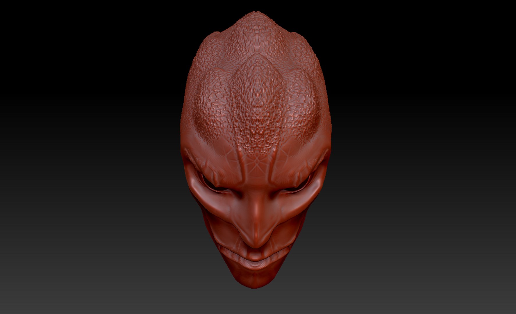 3D Alien Head Model - TurboSquid 1319191