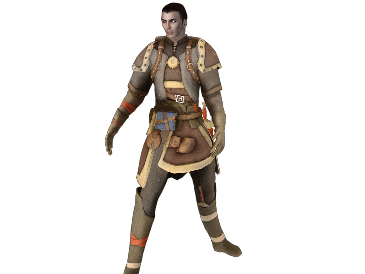 3D Medieval Human Ranger Explorer - TurboSquid 1534765