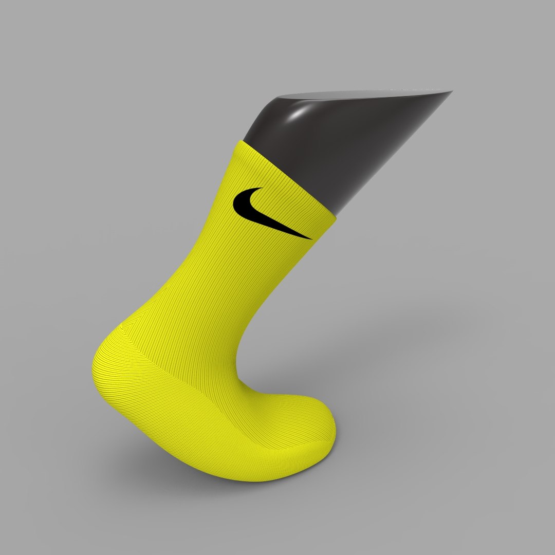 3d Realistic Sock Model