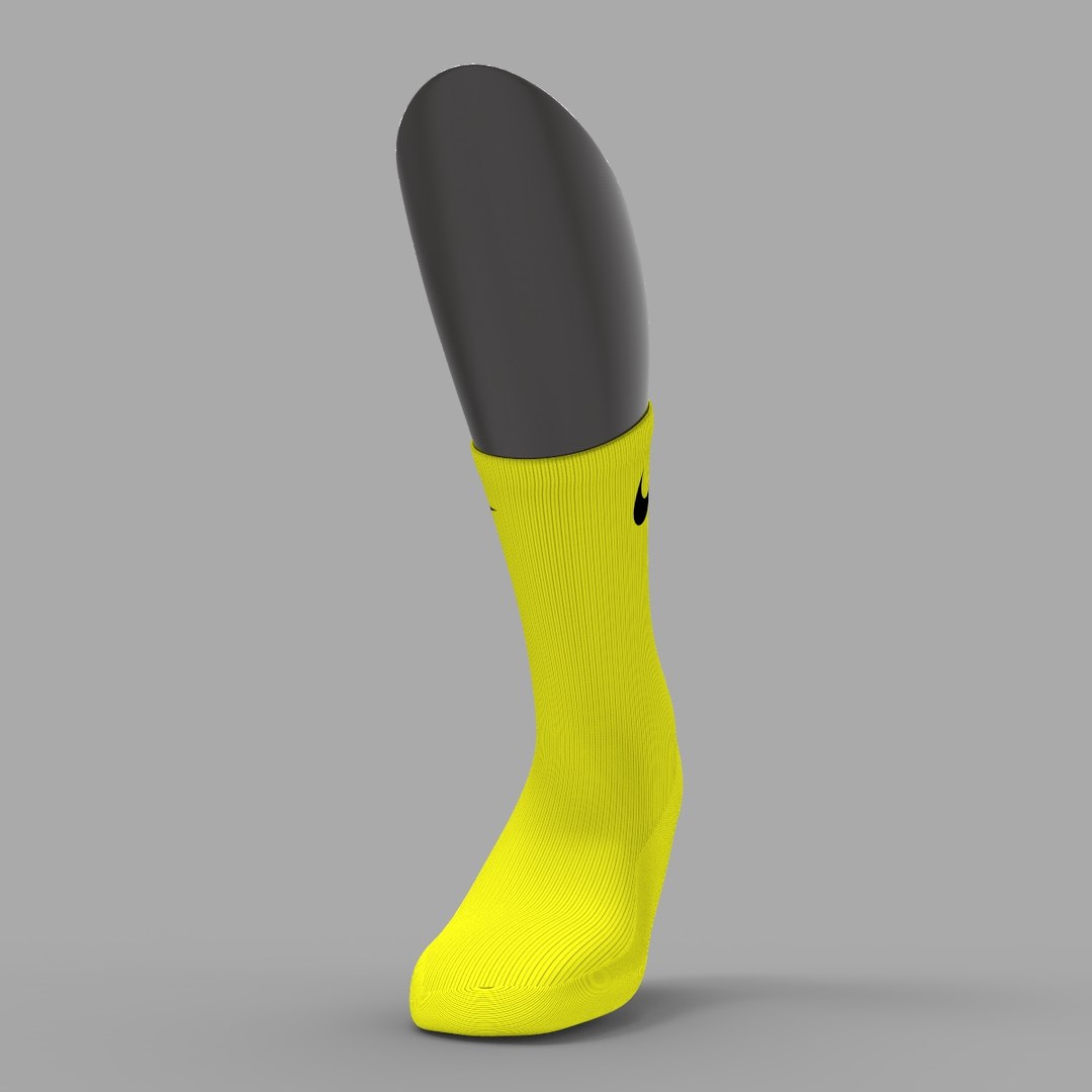 3d Realistic Sock Model