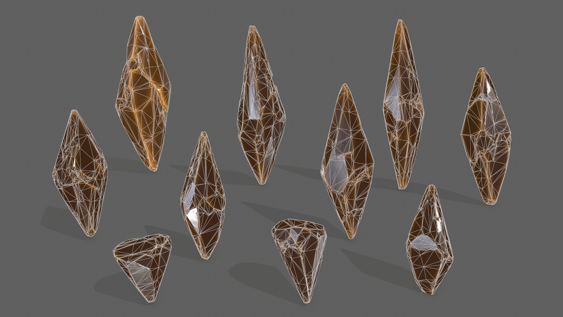 CrystalSet8 model - TurboSquid 1807250