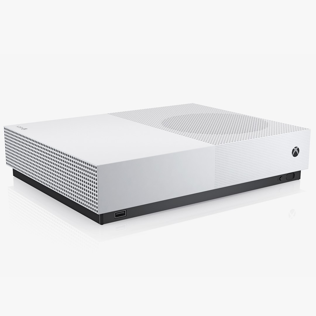 Xbox s all-digital edition 3D model - TurboSquid 1400692