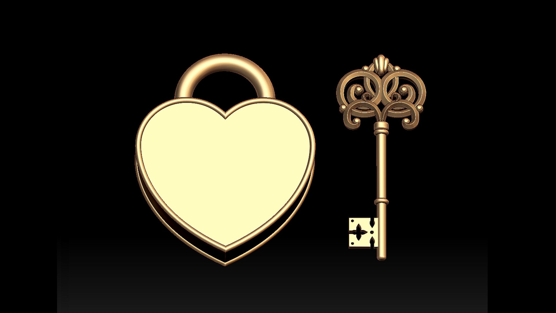 3D KEY LOCK Model - TurboSquid 2063737