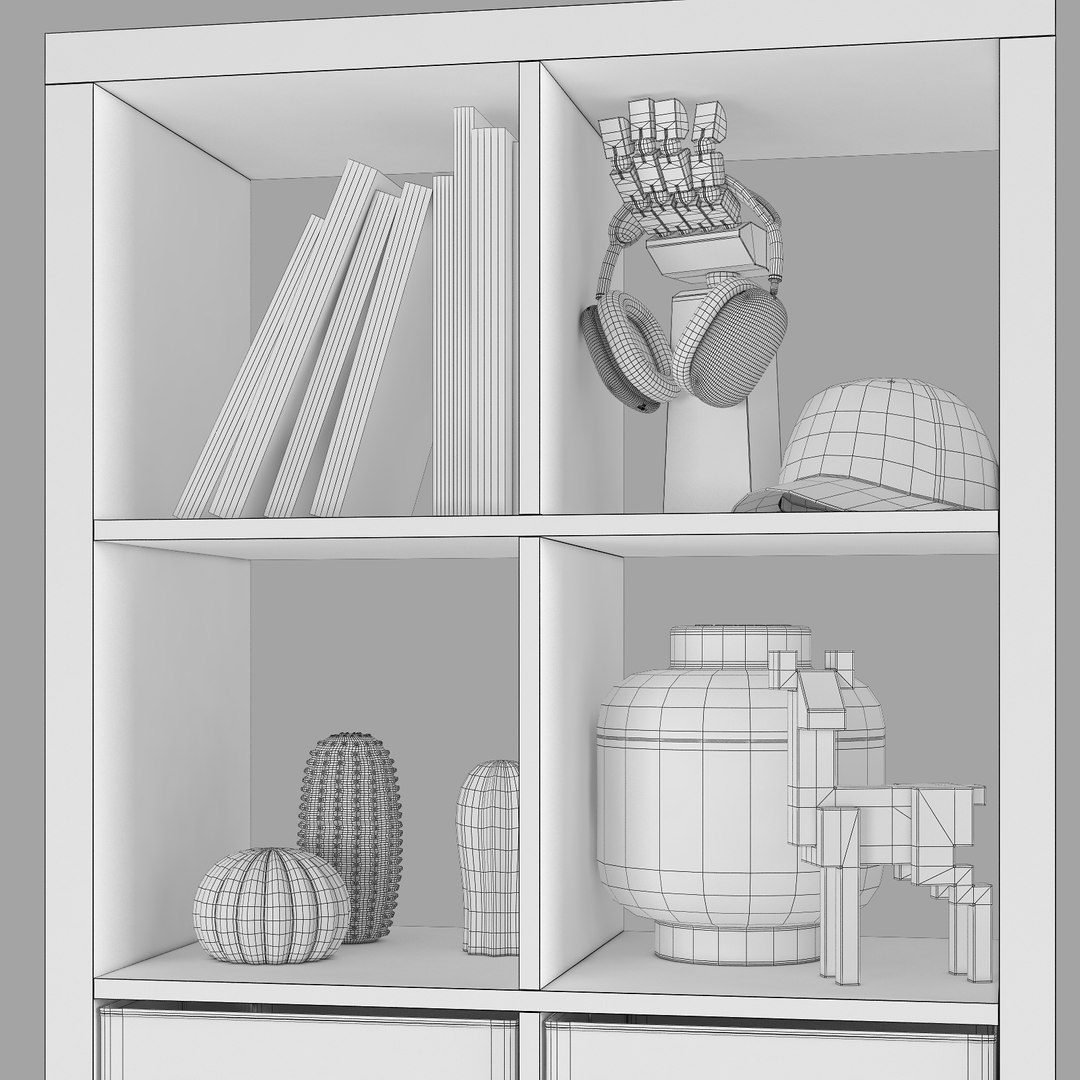 3D IKEA Kallax 80275887 Model - TurboSquid 2037327