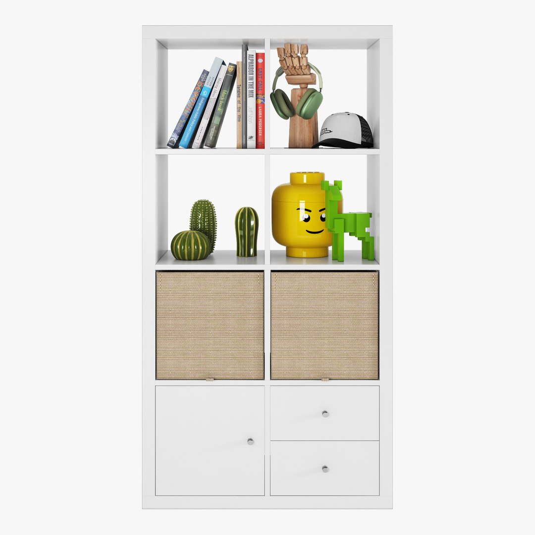 modelo 3d IKEA kallax 80275887 - TurboSquid 2037327
