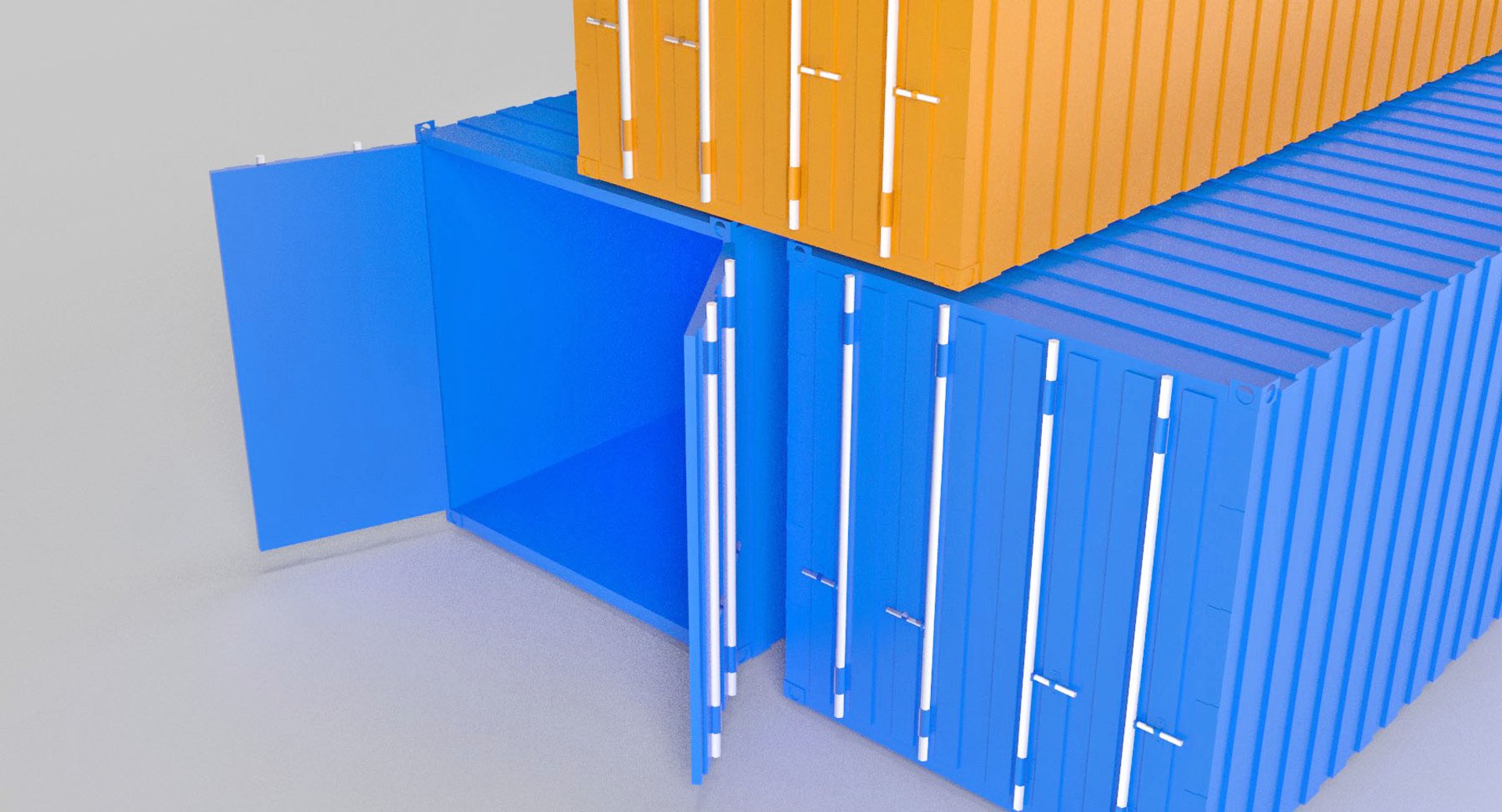Container 3D model - TurboSquid 1339369