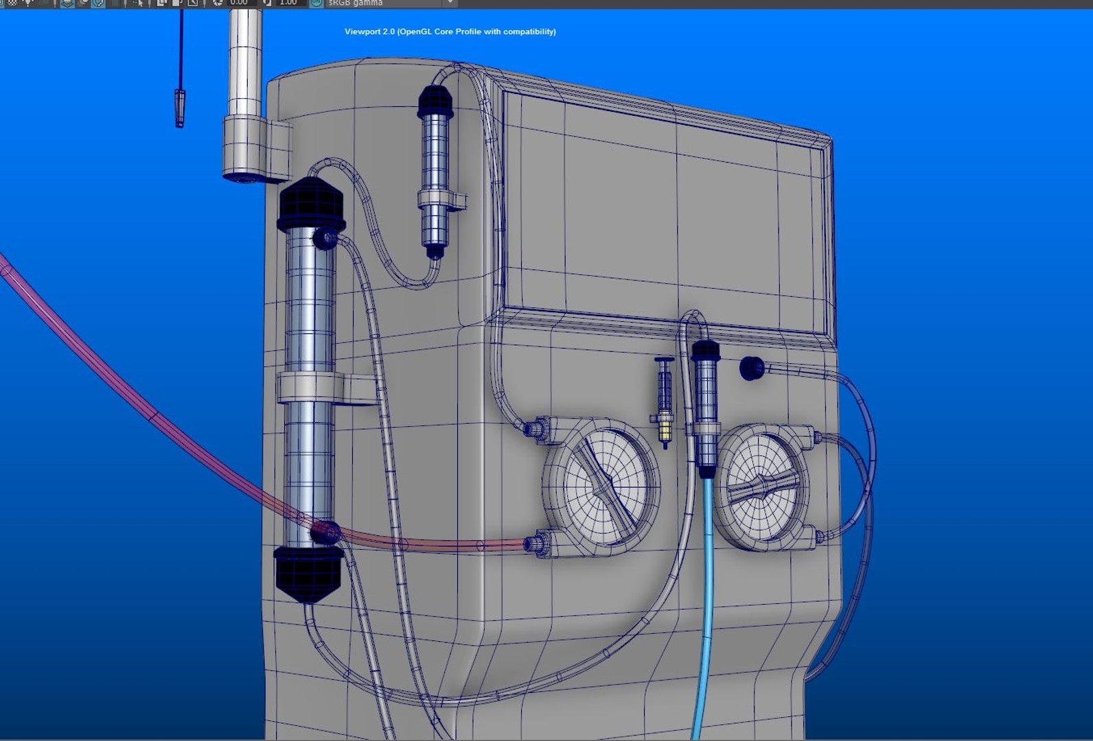 Dialysis Machine 3D - TurboSquid 1346643