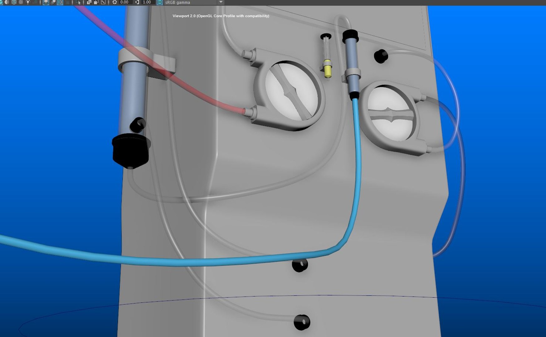 Dialysis Machine 3D - TurboSquid 1346643