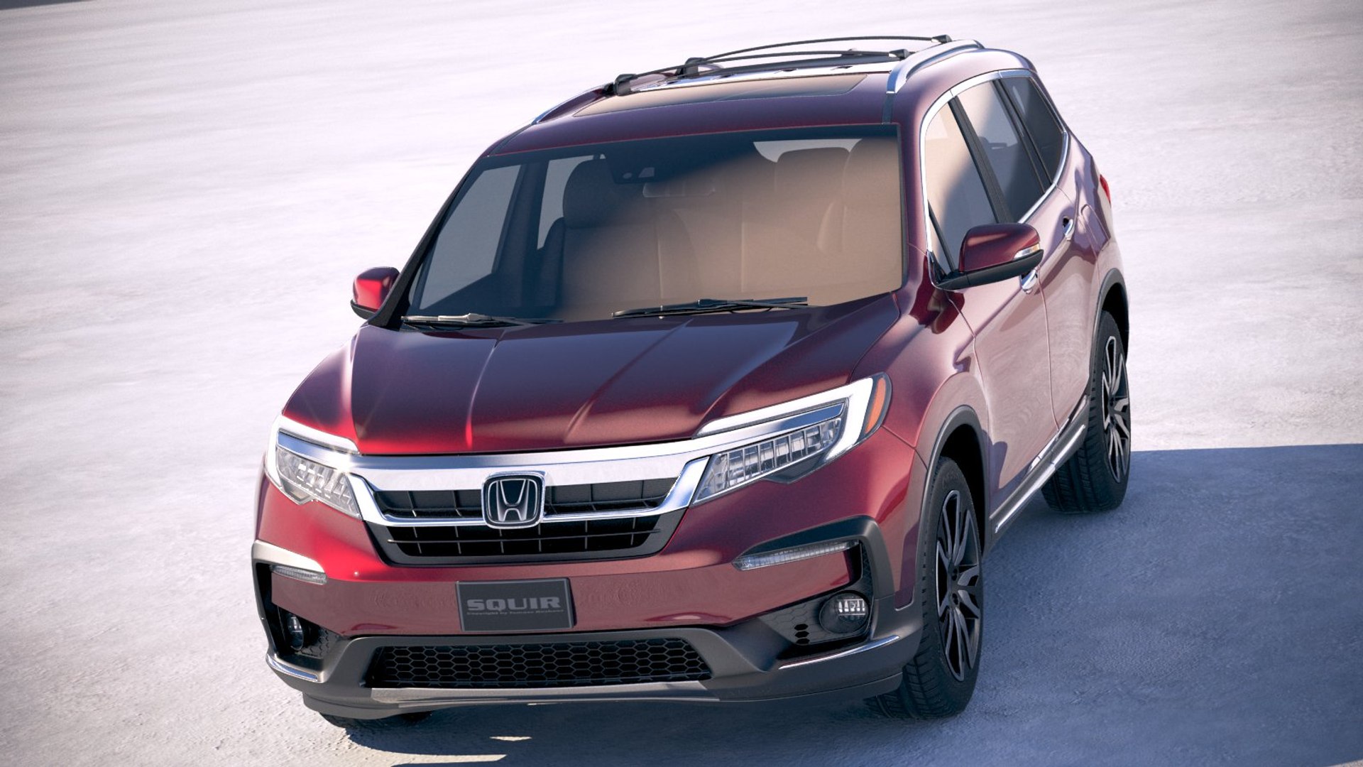 3D Honda Pilot 2019 Model - TurboSquid 1324804