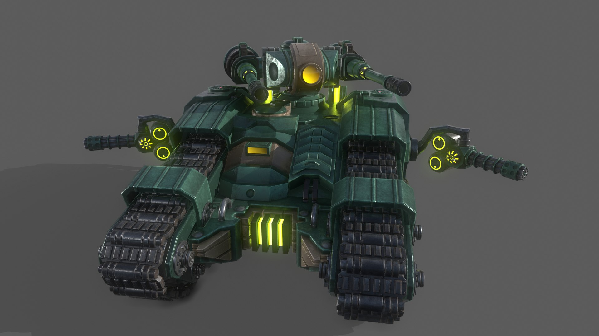 Sci fi tank 3D model - TurboSquid 1346867