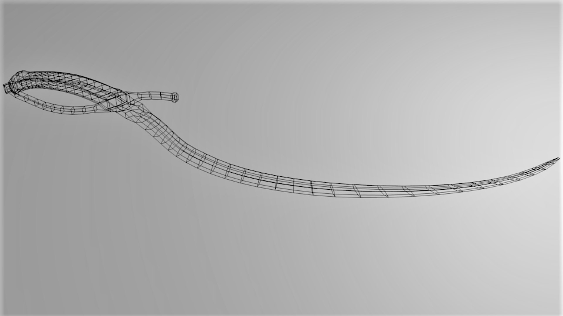 Curved Sword 3 3D Model - TurboSquid 1588675