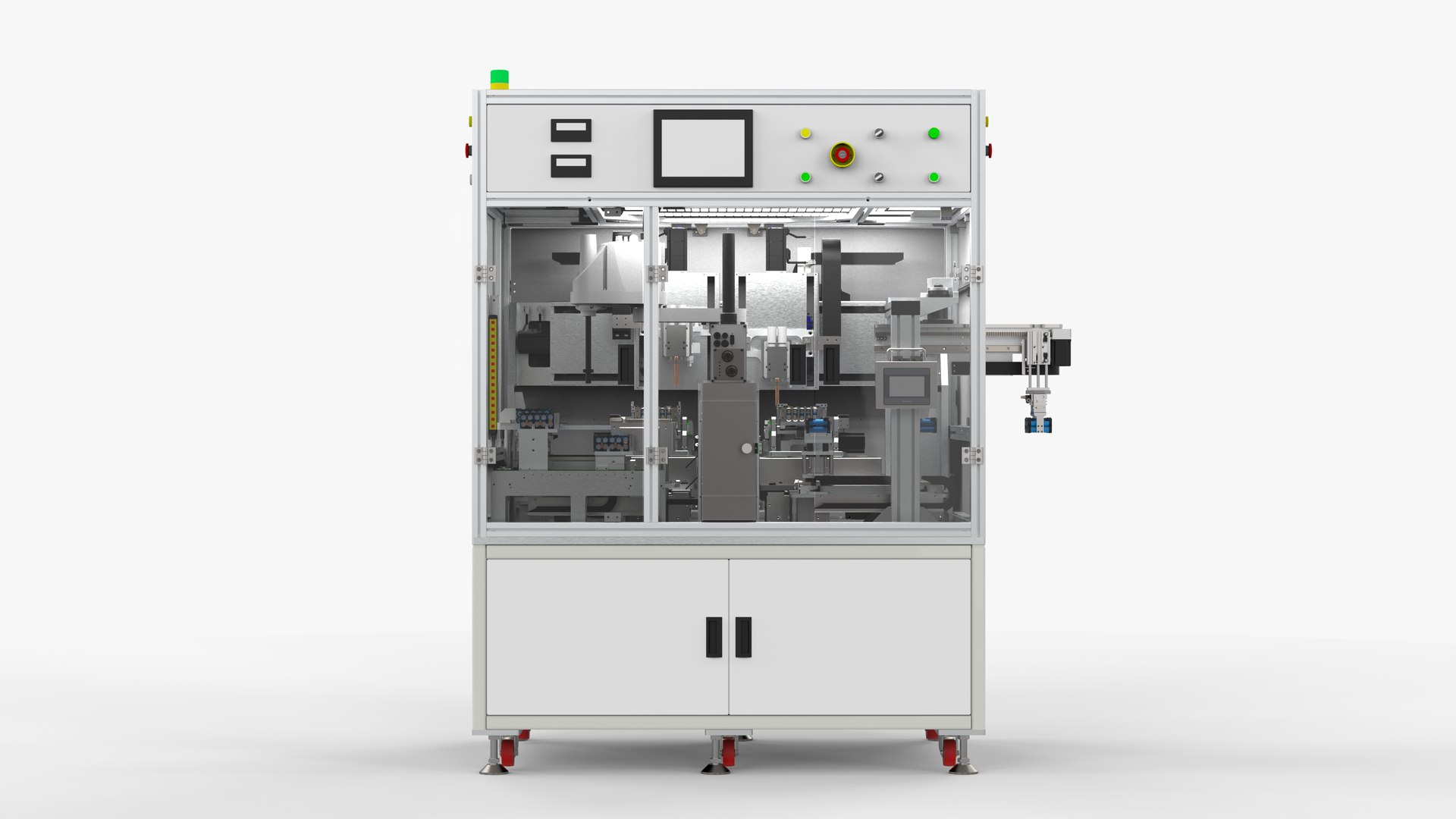 Automatic Double Station Butt Welding Lithium Battery Machine 3D Model ...