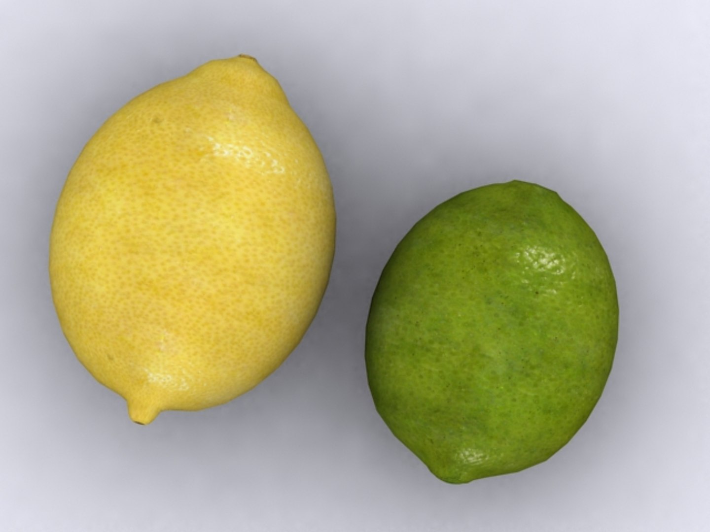 lemon lime 3d model
