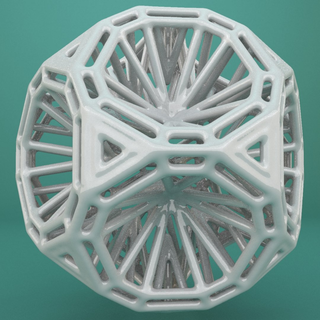 Geometric Shape 3d Model