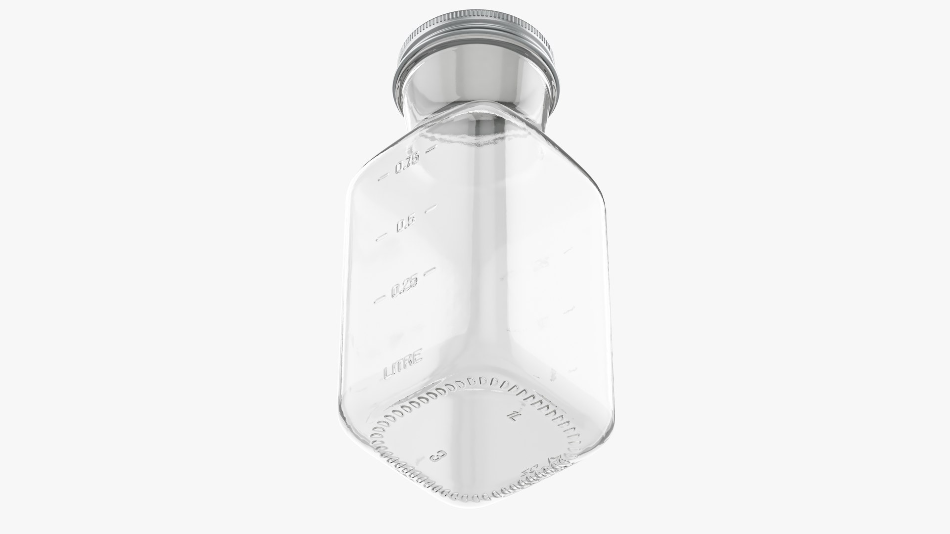 3D Model Juice Bottle 1L - TurboSquid 2257770