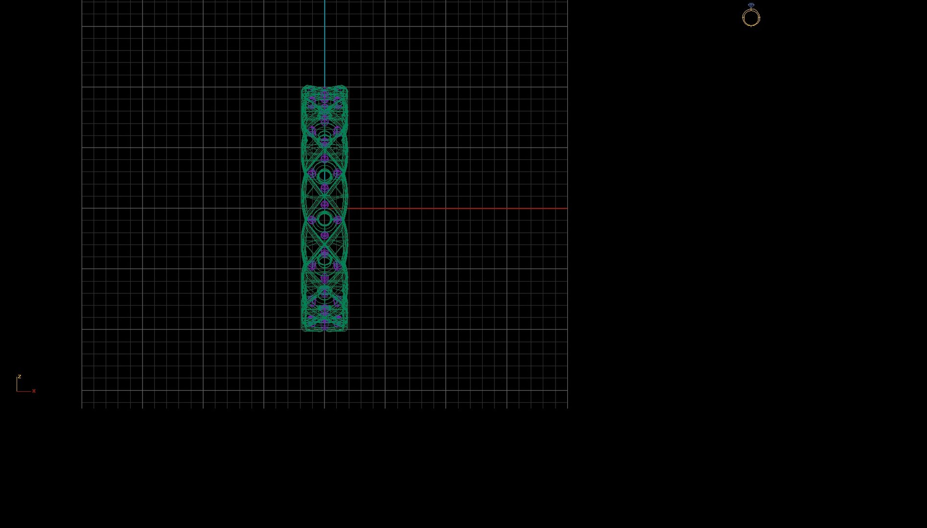 3D Wavy Ring with Gems model - TurboSquid 1842578