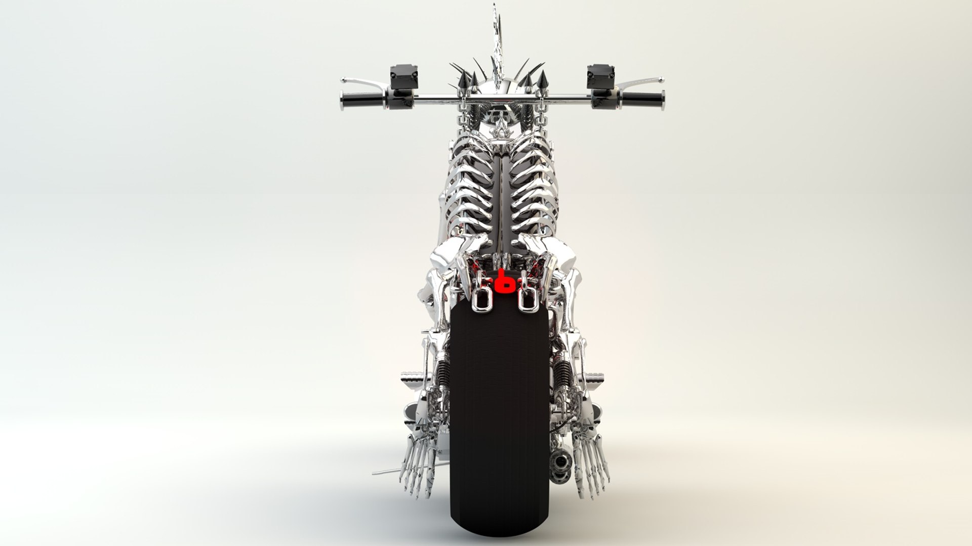 3d Fictional Motorcycle