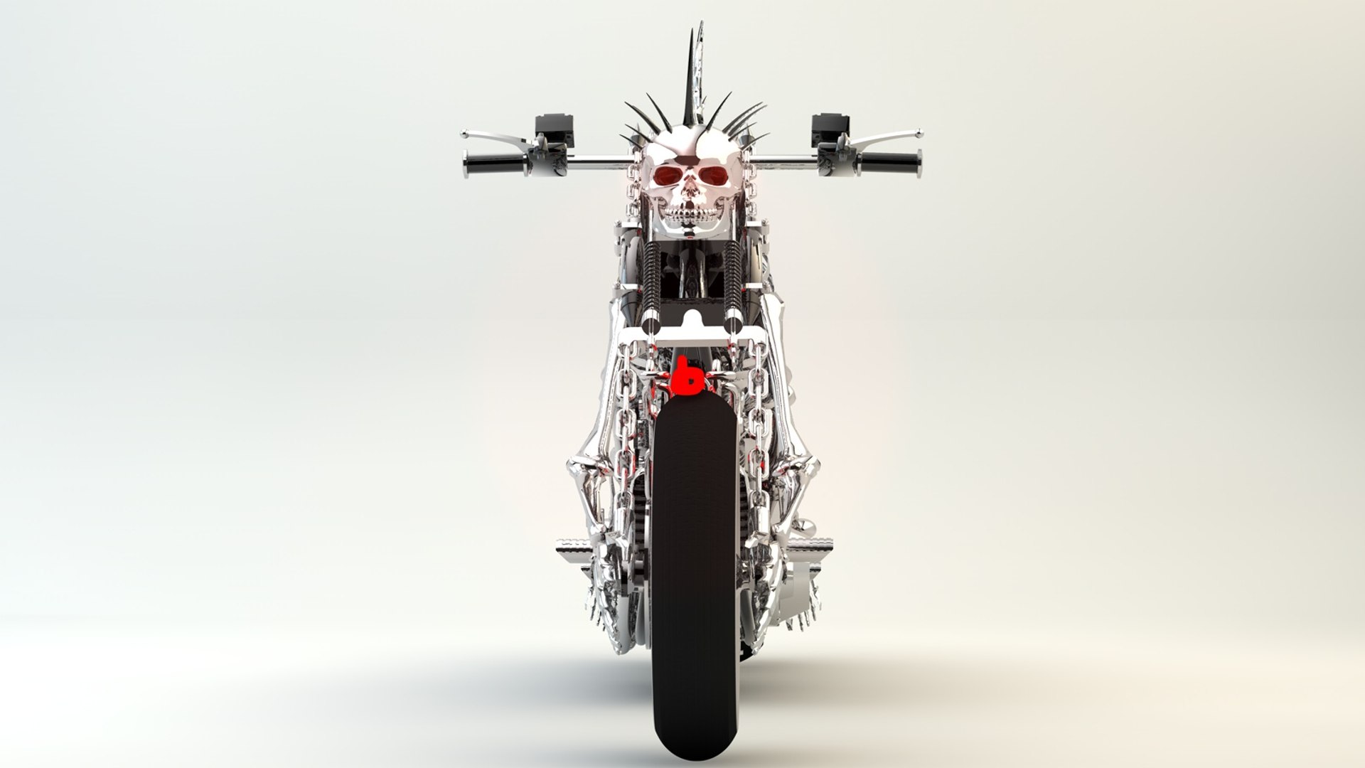 3d Fictional Motorcycle