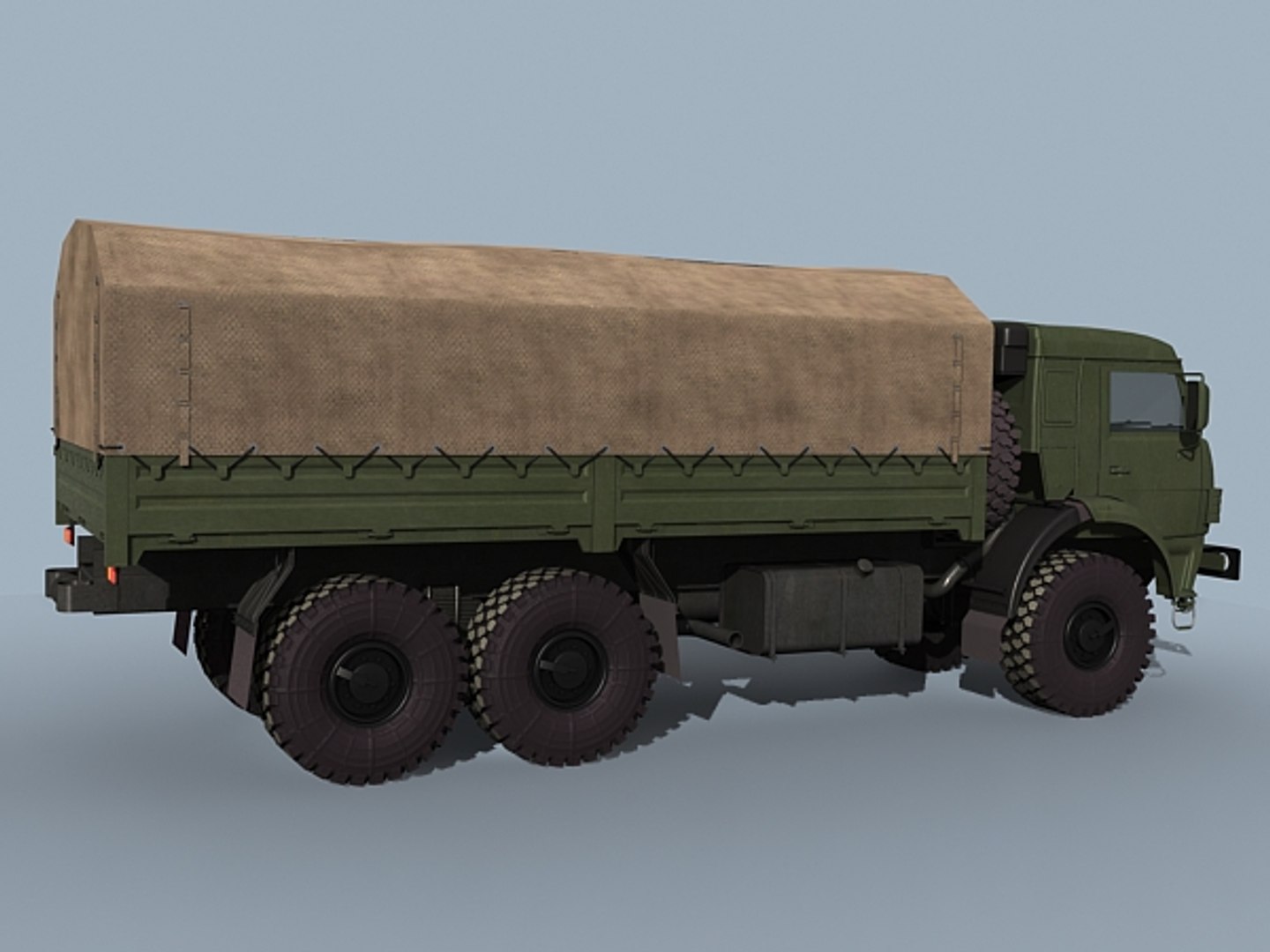 Dxf Kamaz-53501 Truck Cargo Kamaz