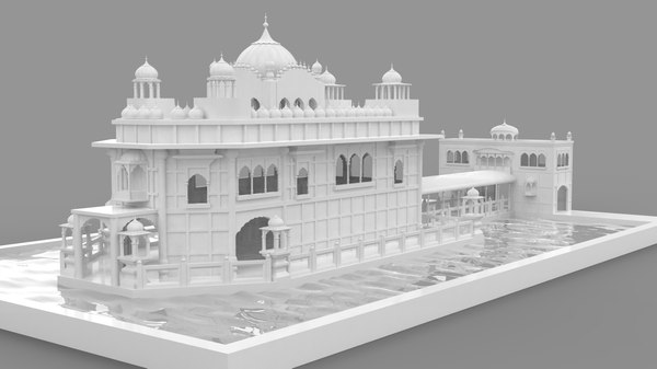 Golden Temple 3d Model 3D model - TurboSquid 1727481