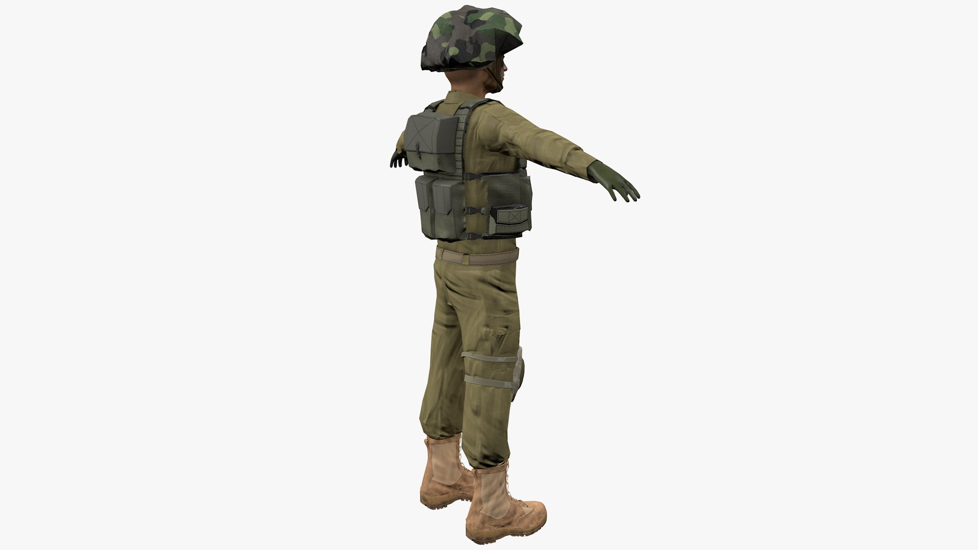 3D Model Rigged IDF Israeli Infantry Soldier - TurboSquid 2150964