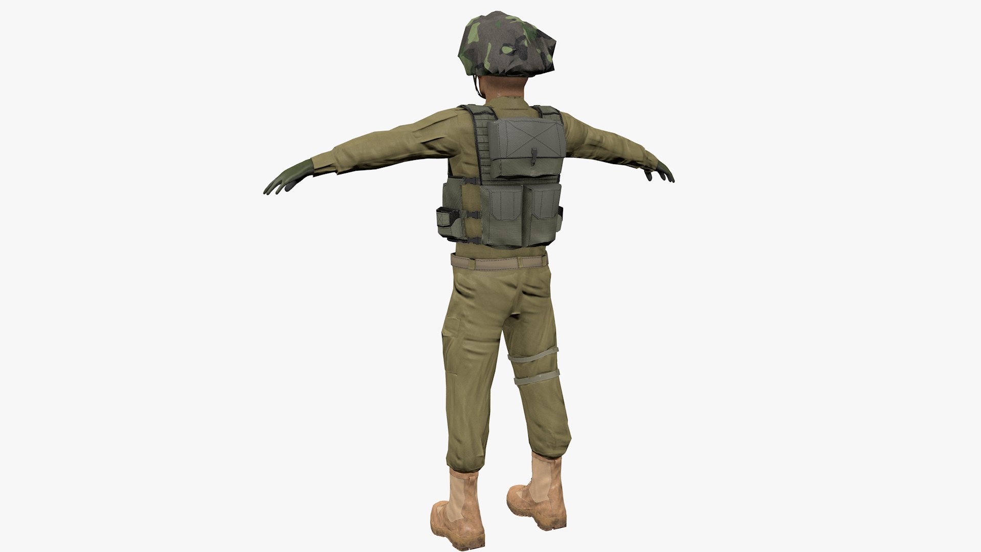 3D Model Rigged IDF Israeli Infantry Soldier - TurboSquid 2150964