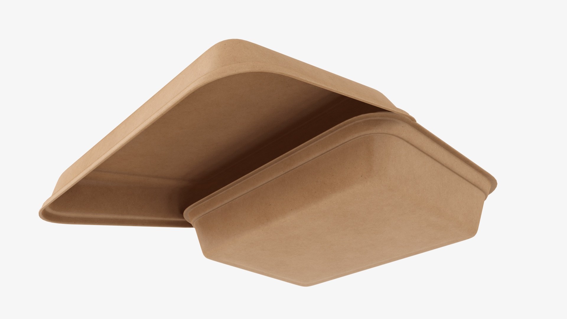Box Cardboard Lunch Model - TurboSquid 1686094