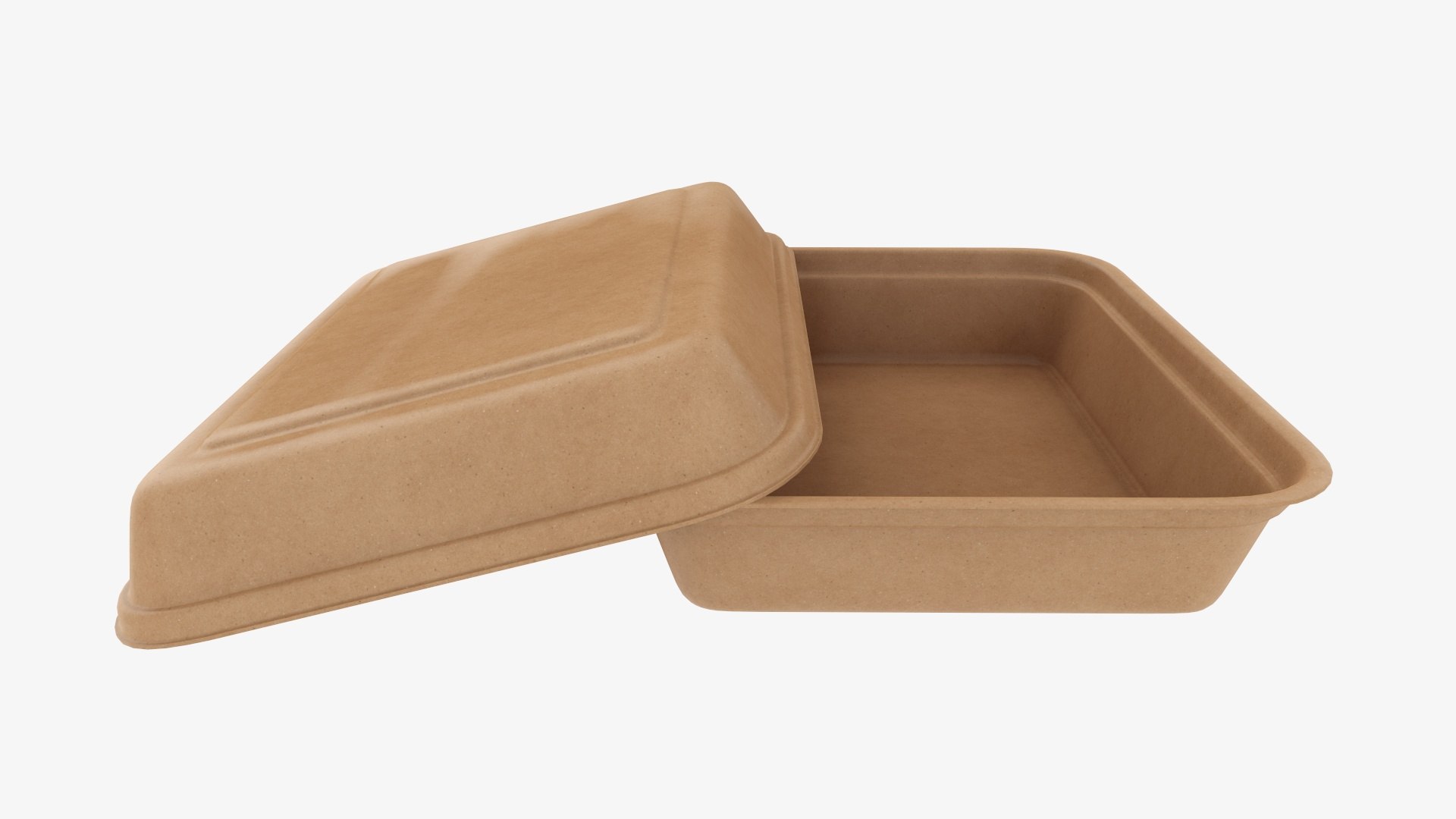 Box Cardboard Lunch Model - TurboSquid 1686094