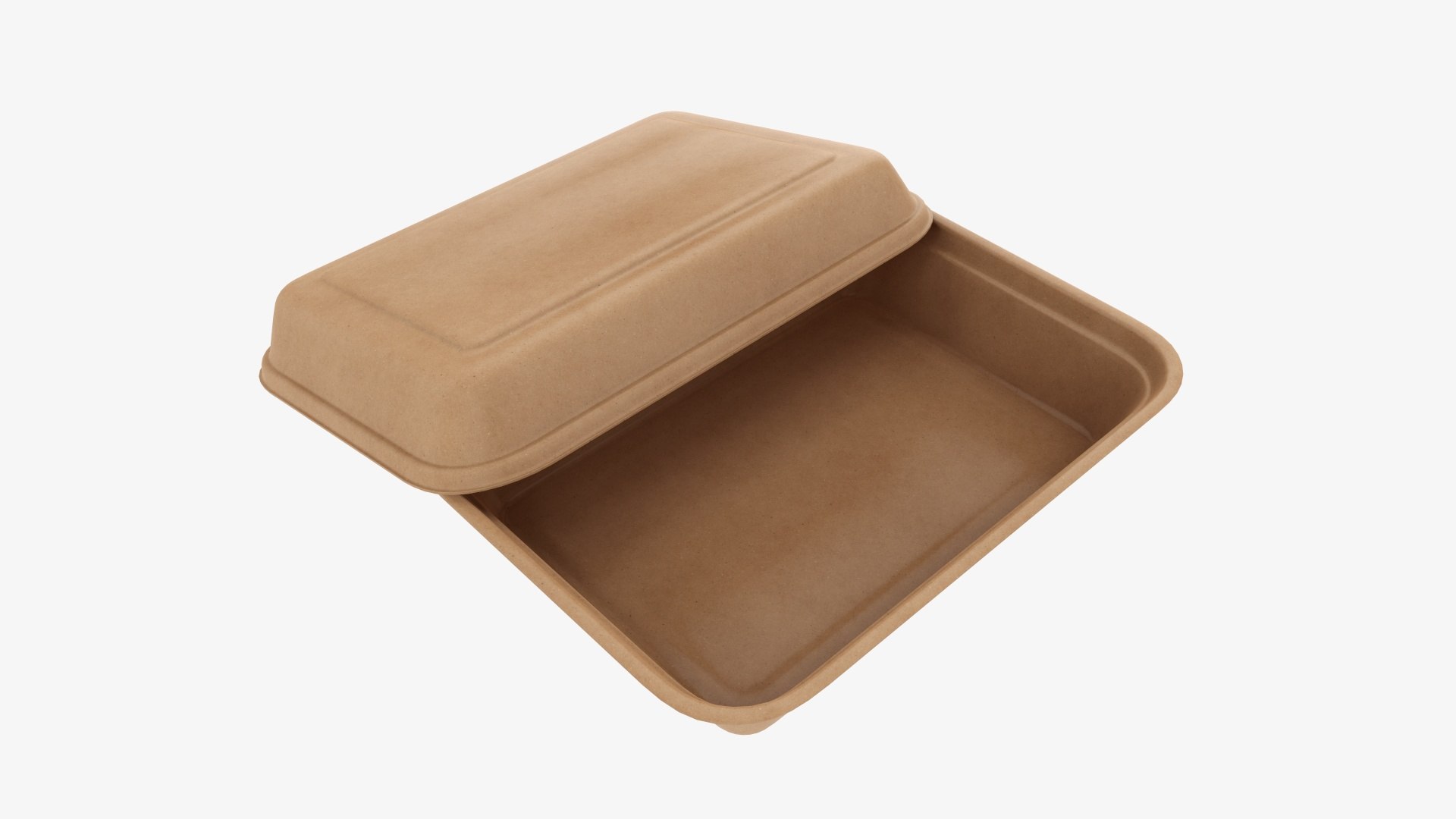 Box Cardboard Lunch Model - TurboSquid 1686094