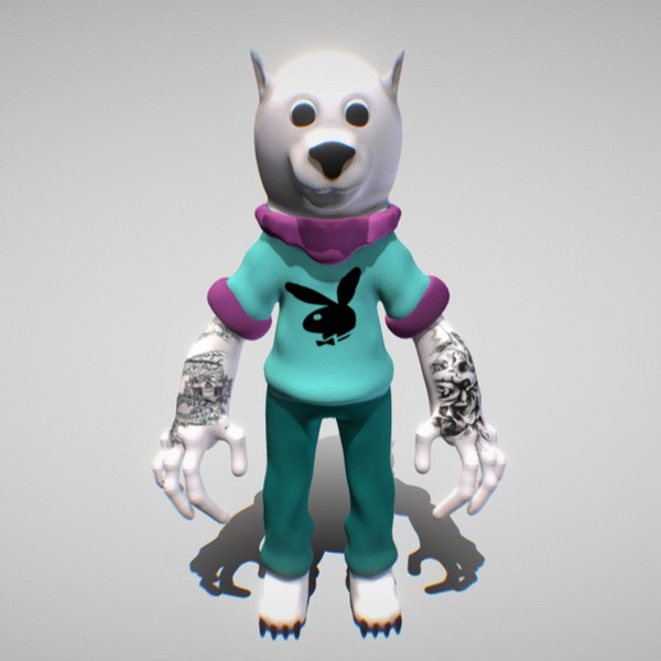 modelo 3d Personaje / Monstruo perro - TurboSquid 1550334