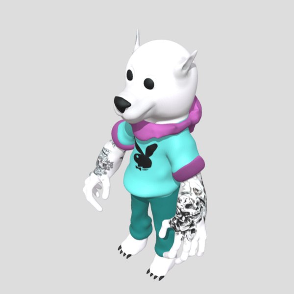 modelo 3d Personaje / Monstruo perro - TurboSquid 1550334