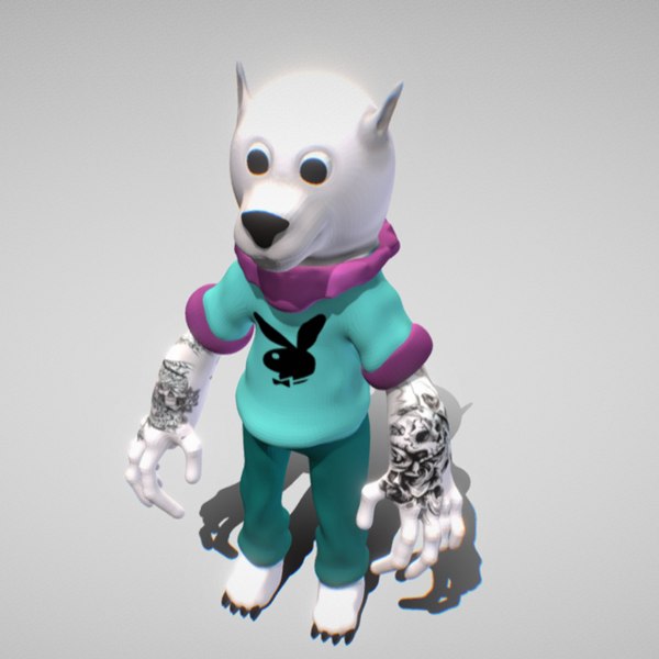 modelo 3d Personaje / Monstruo perro - TurboSquid 1550334
