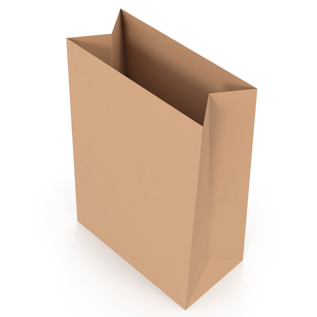 Paper Bags PBR 3D Model - TurboSquid 2515455