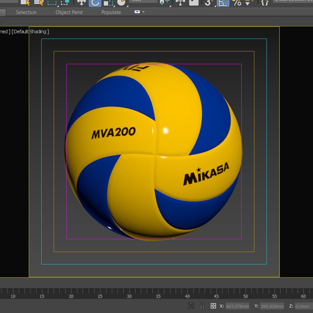 Mikasa Mva200 Volleyball Model - TurboSquid 1522559