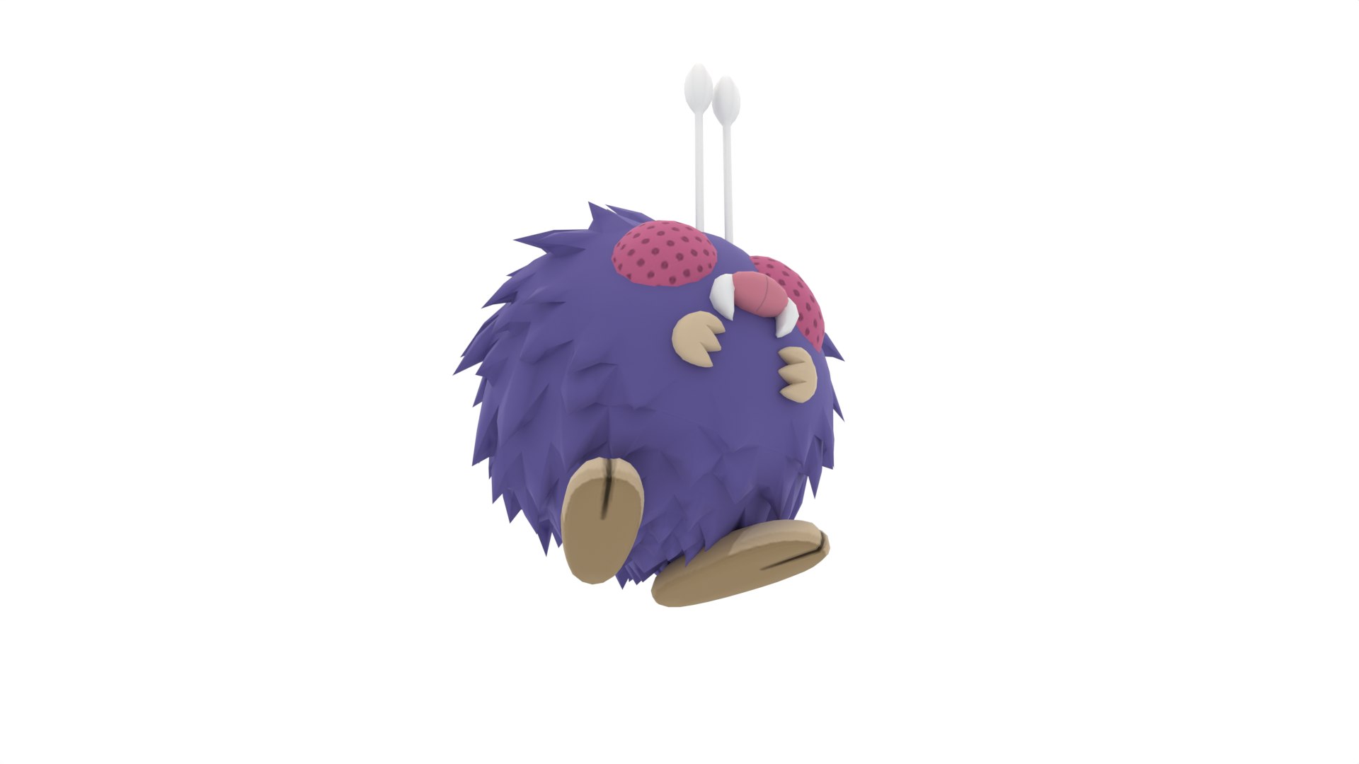 Venonat Pokemon Model - TurboSquid 2313805