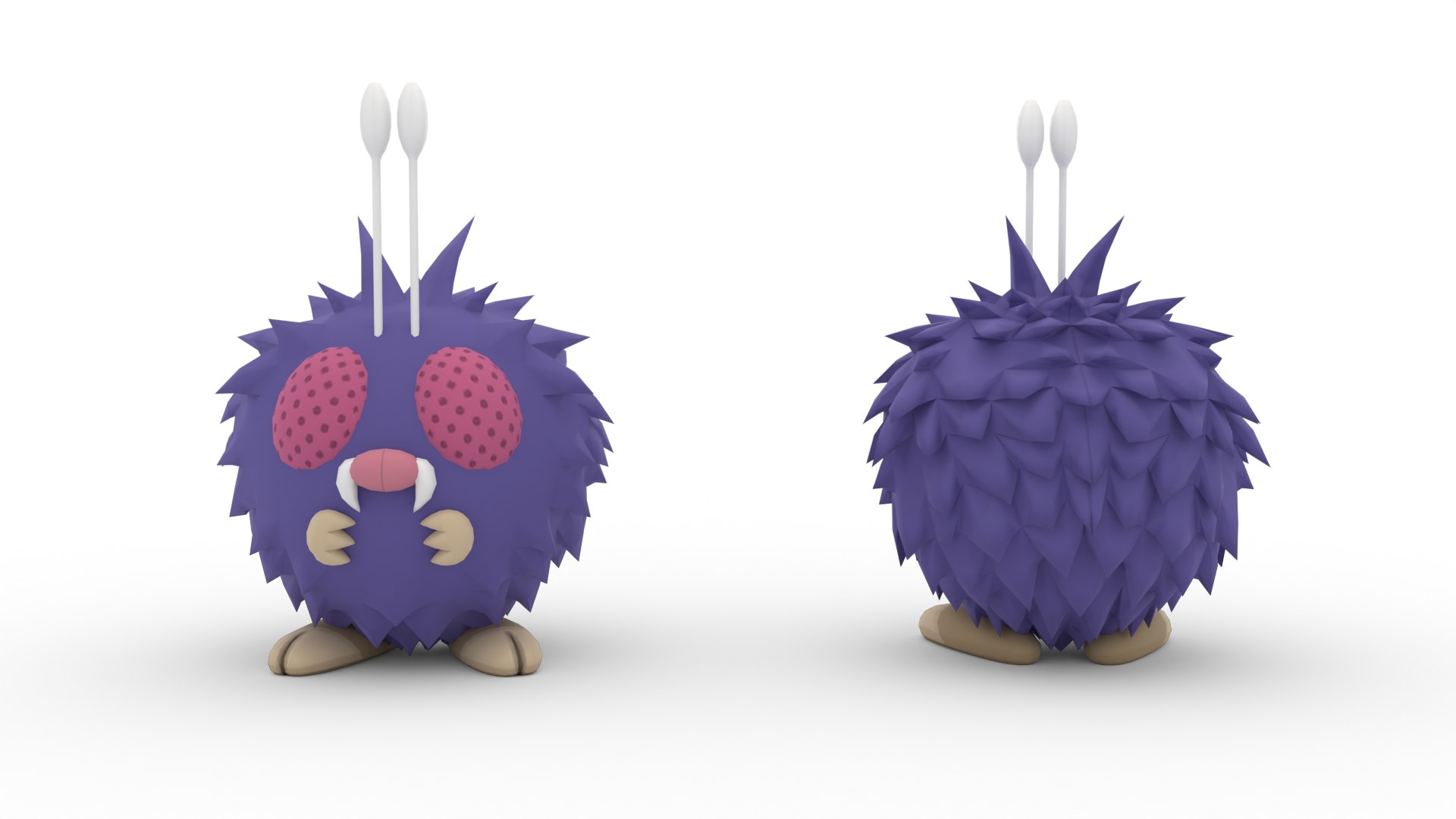 Venonat Pokemon Model - TurboSquid 2313805