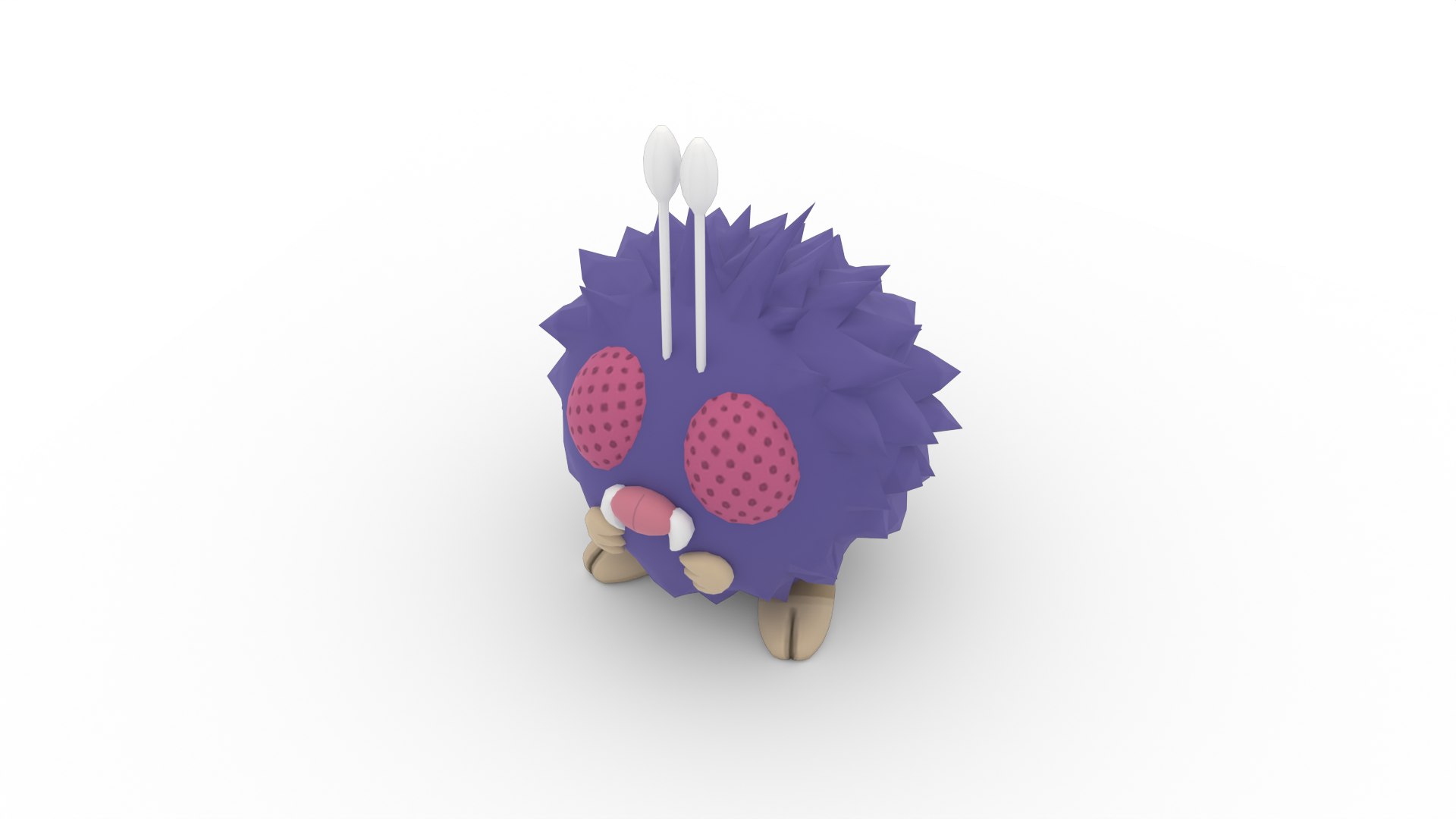 Venonat Pokemon Model - TurboSquid 2313805