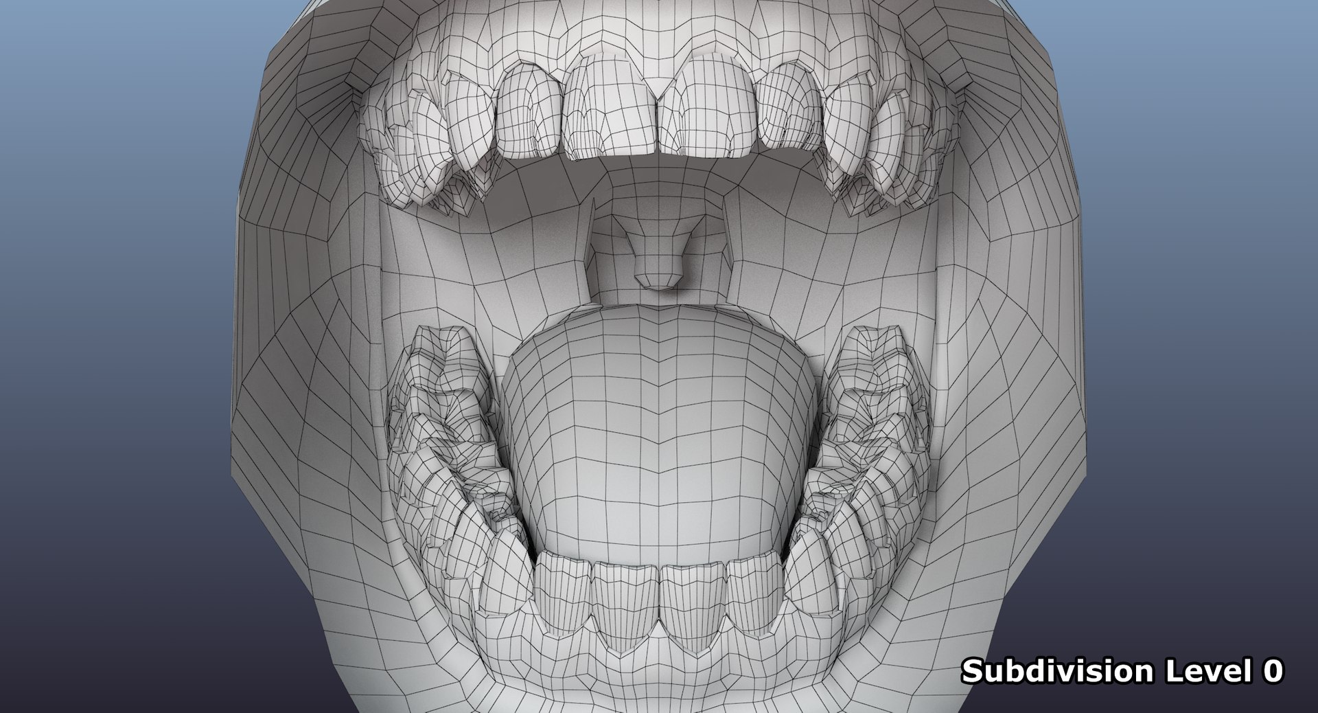 3D Mouth Gums Cheeks - TurboSquid 1471564