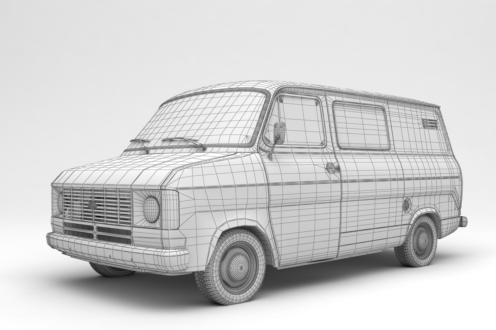 Ford Transit Mk2 3D Model - TurboSquid 2010819