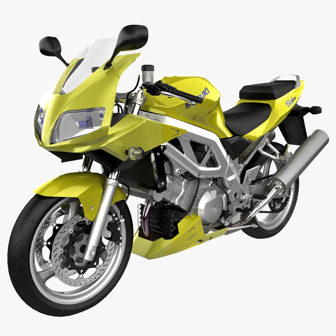 3d model of suzuki sv 1000