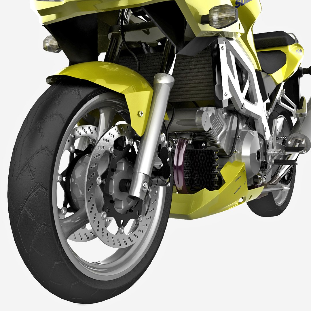 3d model of suzuki sv 1000