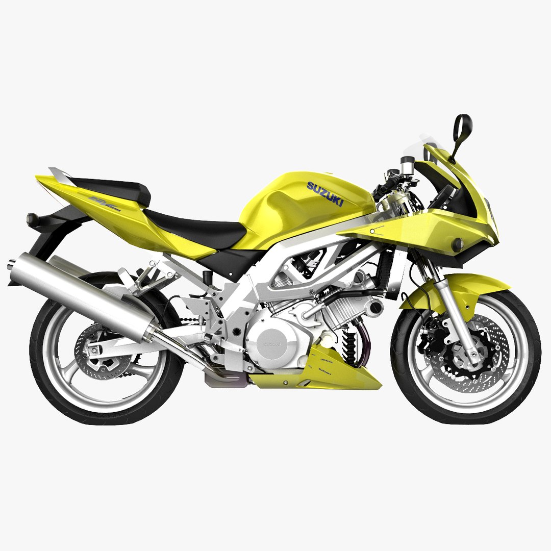 3d model of suzuki sv 1000