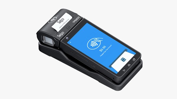 Payment terminal pos tps900 3D - TurboSquid 1676908