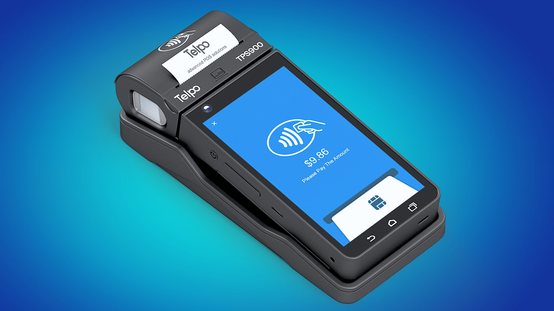 Payment Terminal Pos Tps900 3D - TurboSquid 1676908