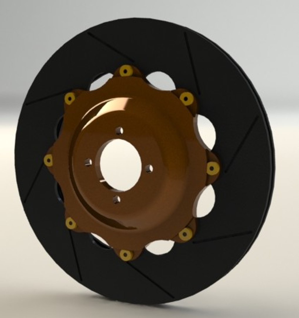3d Model Brake Disk Rotor