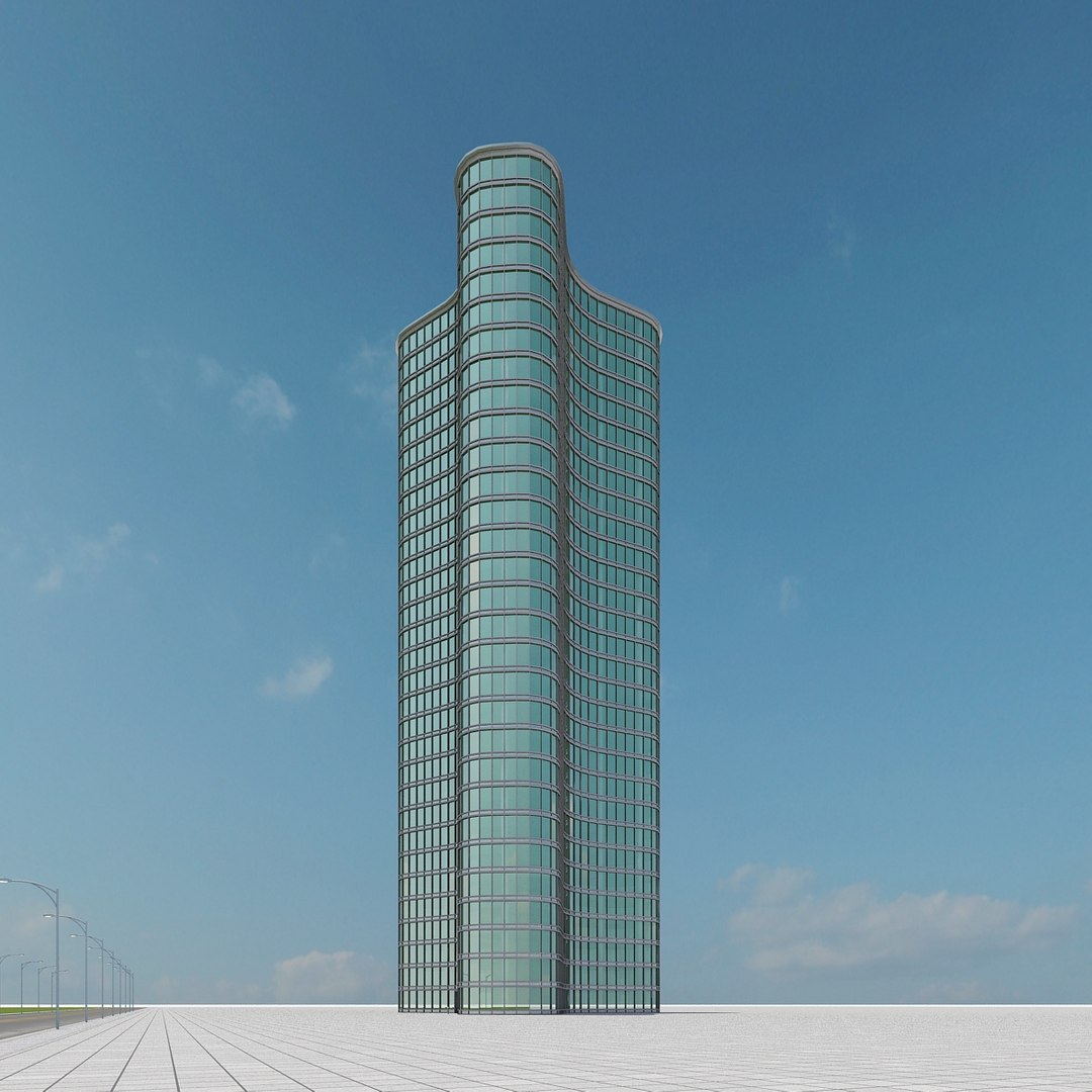 3dsmax New Skyscraper 06