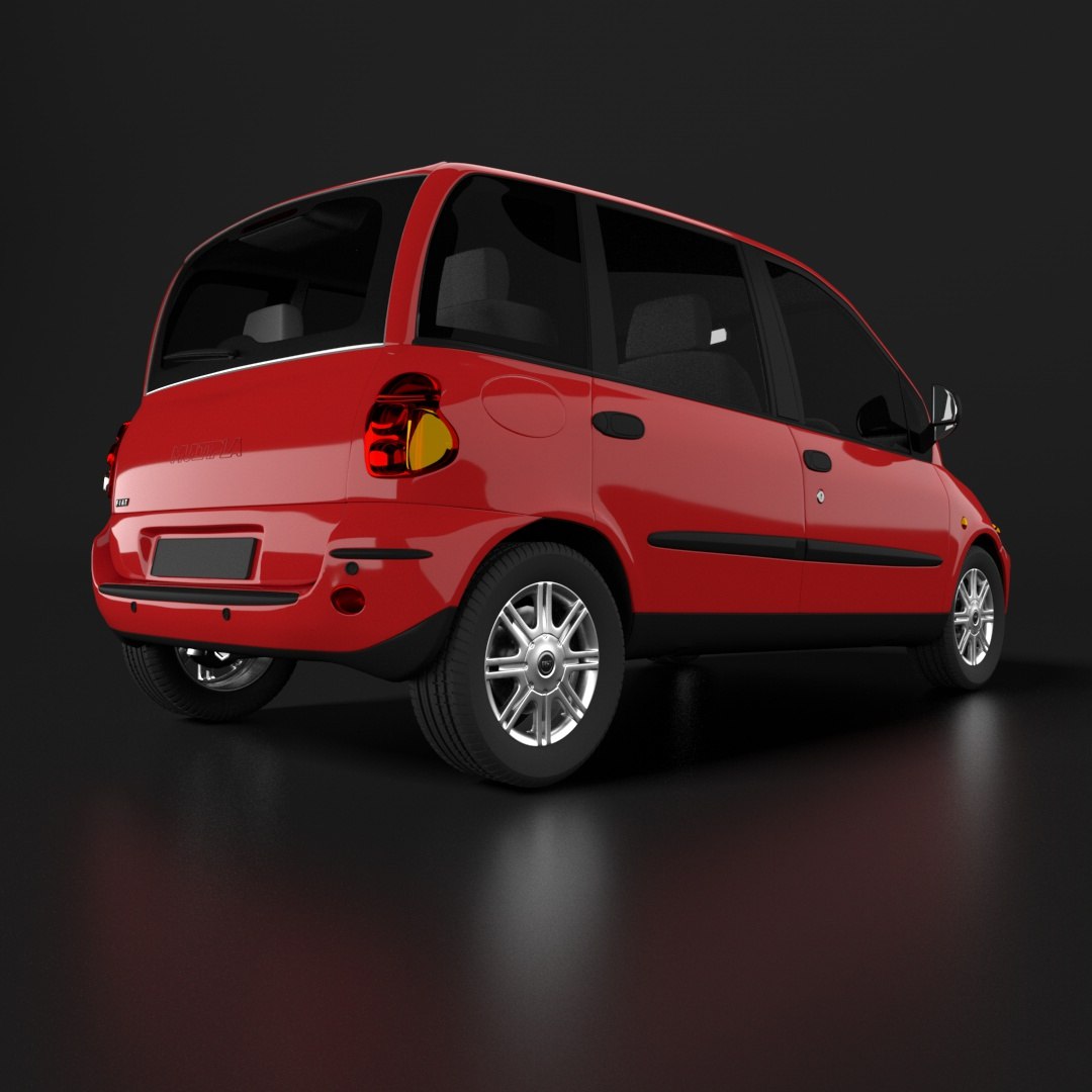Fiat Multipla Model - TurboSquid 2326734
