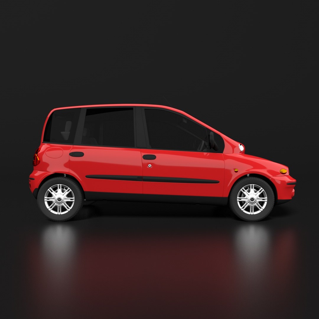 Fiat Multipla Model - TurboSquid 2326734