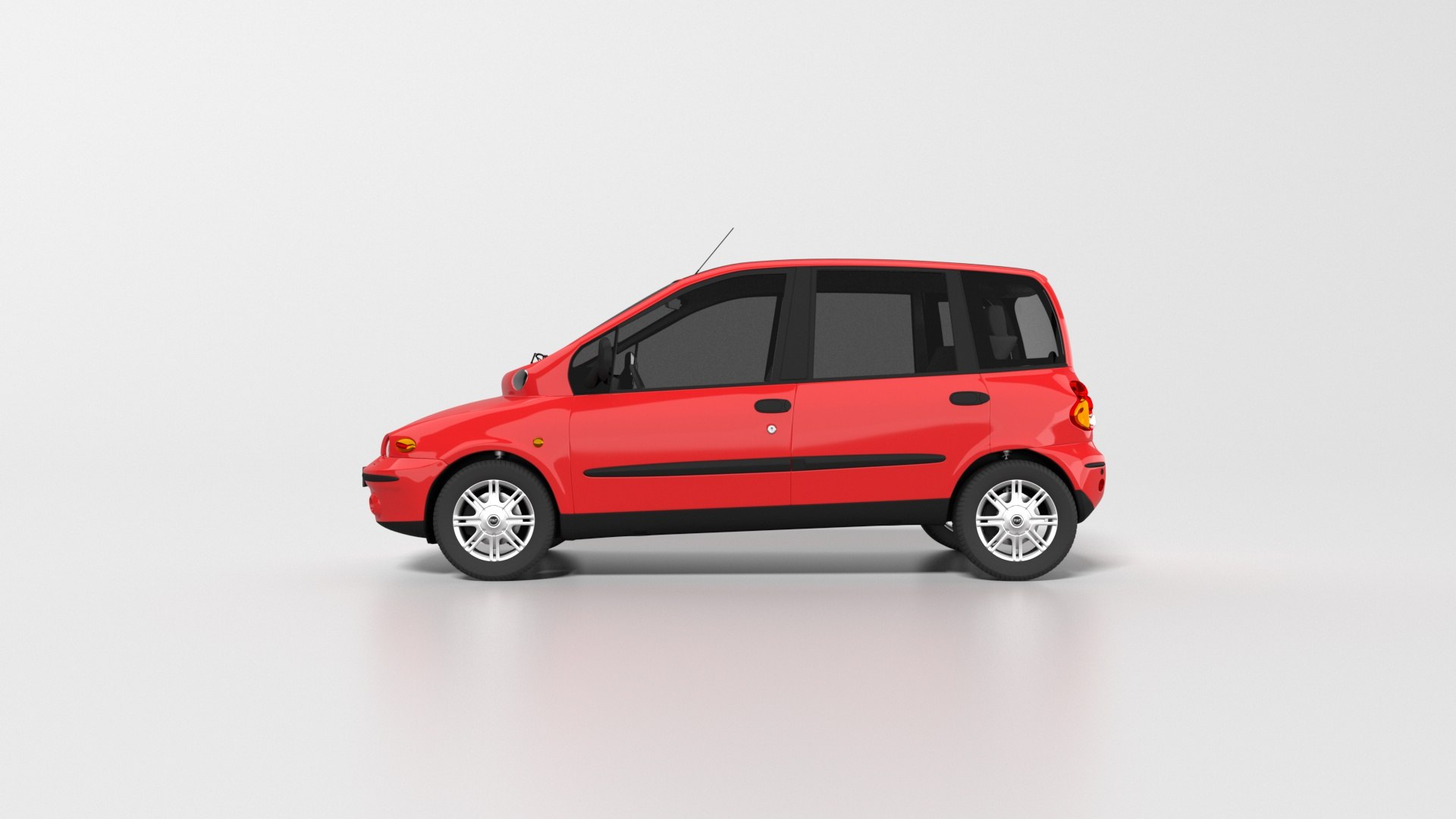 Fiat Multipla Model - TurboSquid 2326734